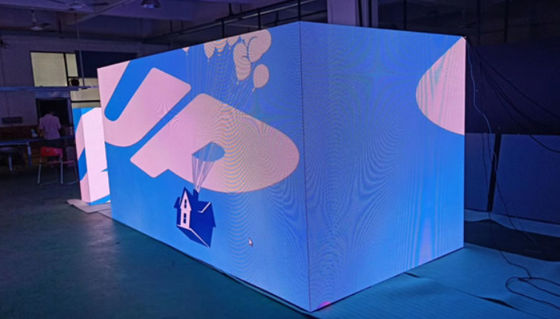 500x500mm Indoor Rental LED Screen 90 Degree 1920hz Led Video Wall