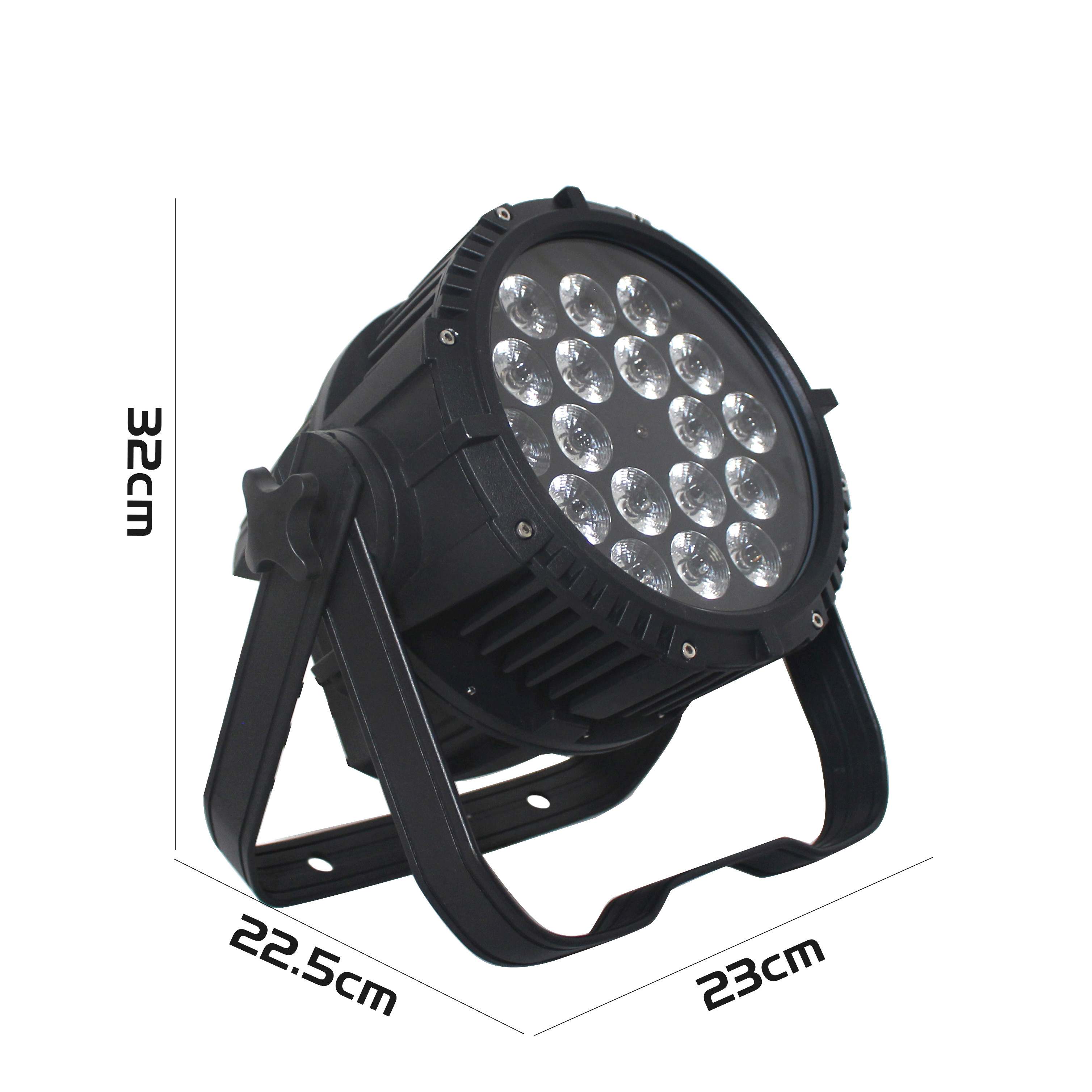CE 240V Waterproof LED Par Light 300W Self Propelled Control Mode