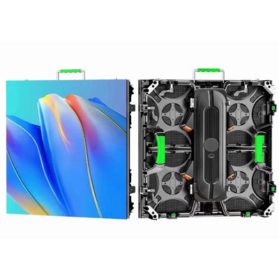 1920hz Outdoor LED Screen P2.976 500*500 Curve Linking Hard Link Front ...